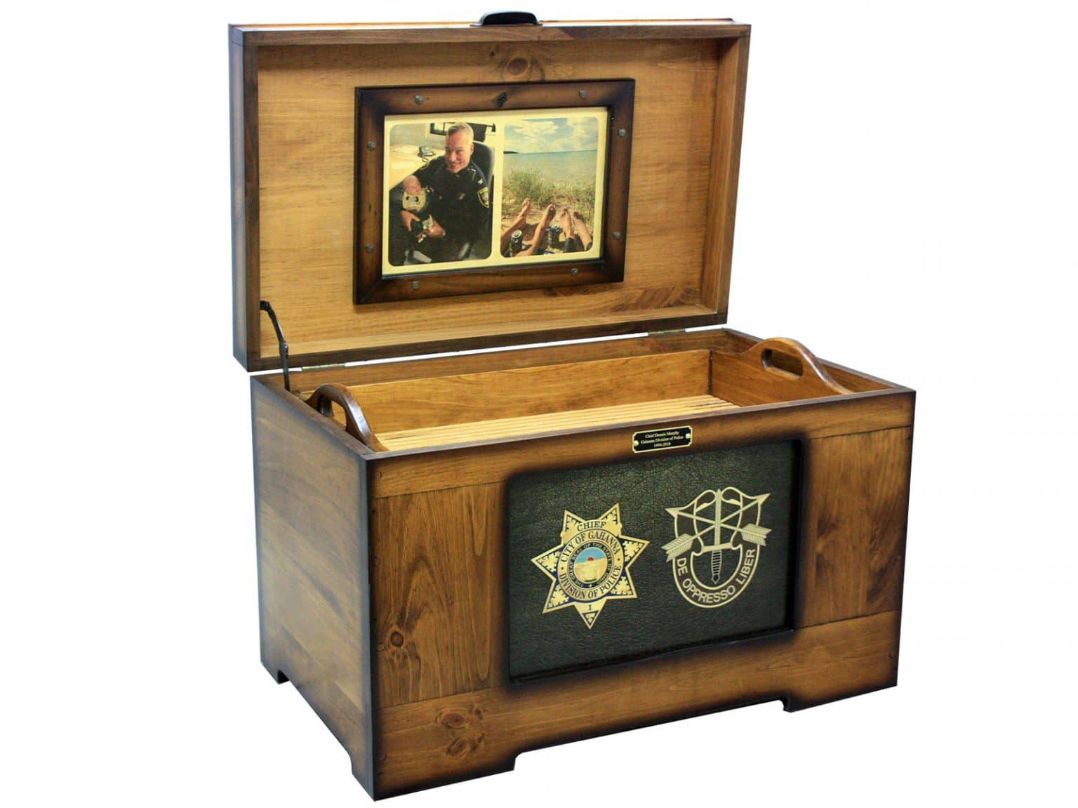 Police Sergeant Promotion Gifts - Relic Wood