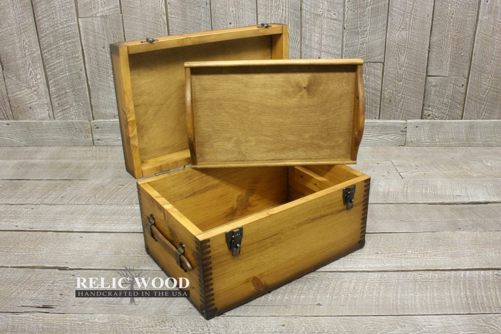 Custom Military Oath of Office Keepsake Box - Relic Wood