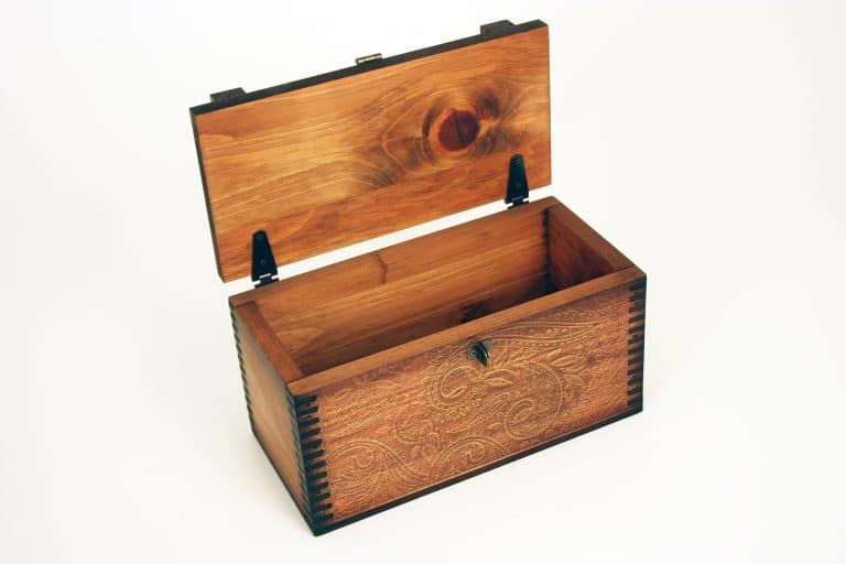 Custom Wooden Shooters Box - Relic Wood