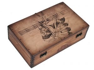 American Indian Chief Medium Box - Relic Wood