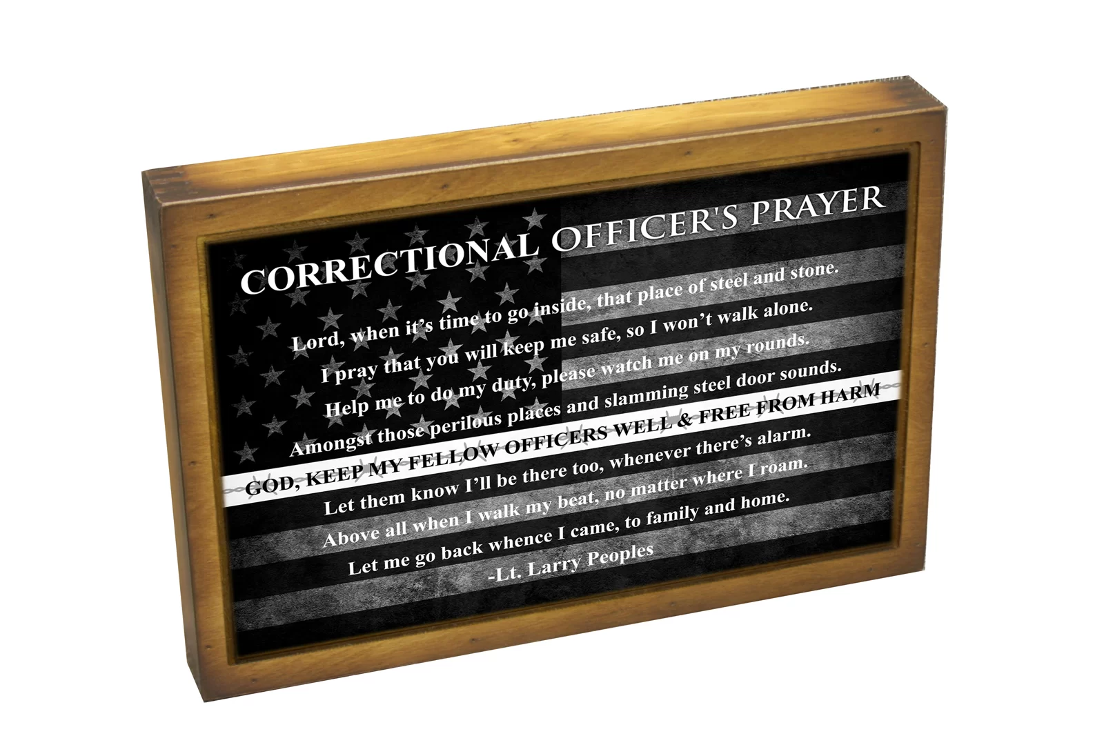 Correctional Officer Prayer Inspirational