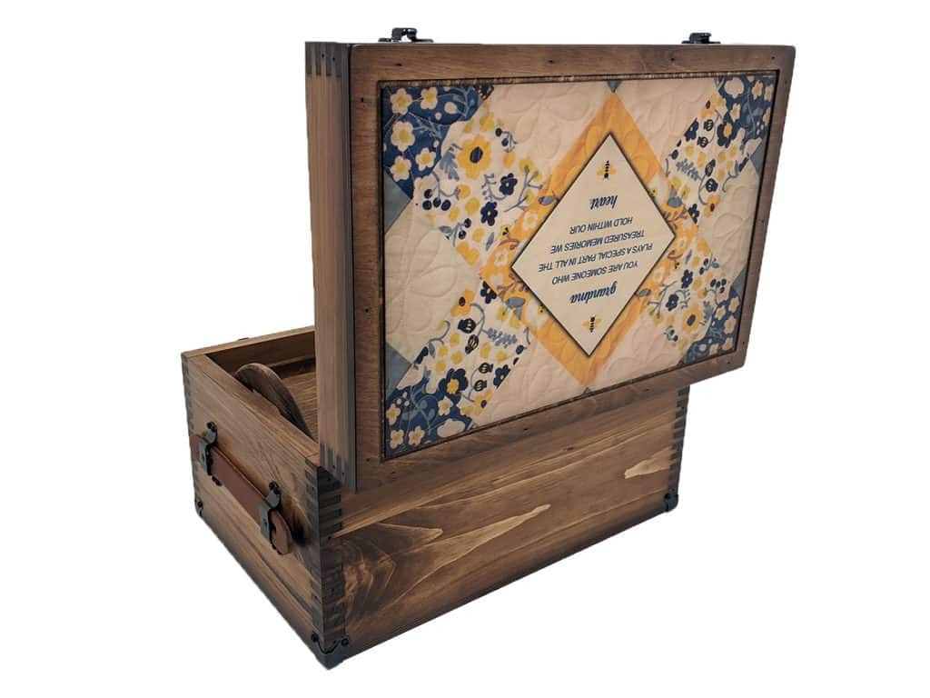 Treasured Grandma Keepsake Box - Relic Wood